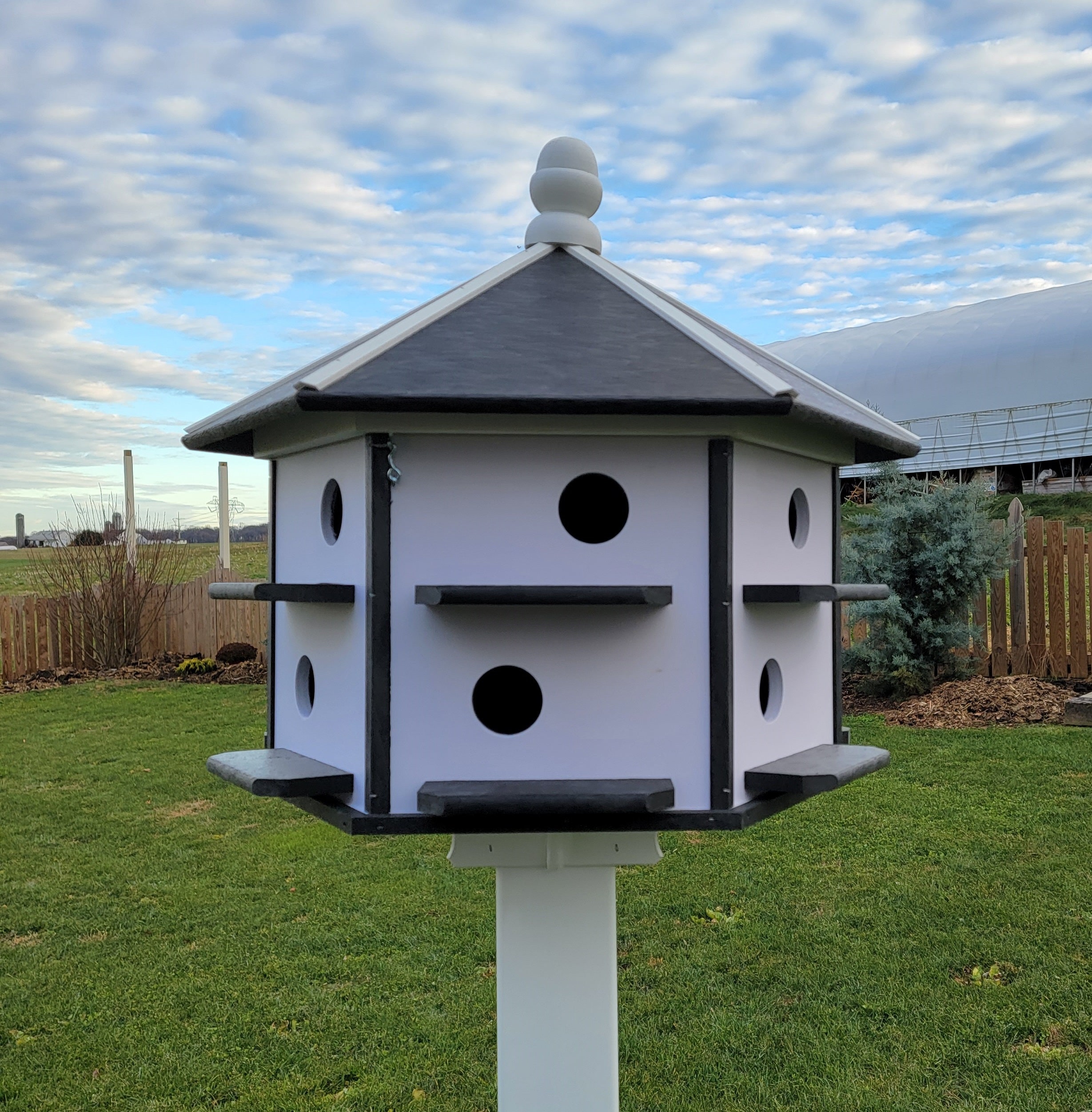 Purple Martin - Bird House - 12 Nesting Compartments - Amish Handmade ...