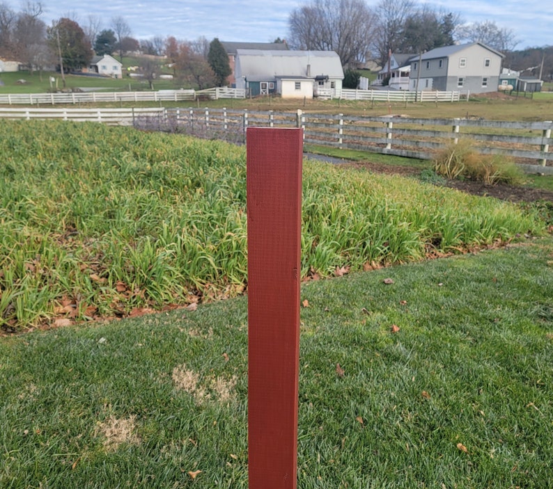 Wooden Post Color Options Amish Painted Made of Yellow Pine - Etsy