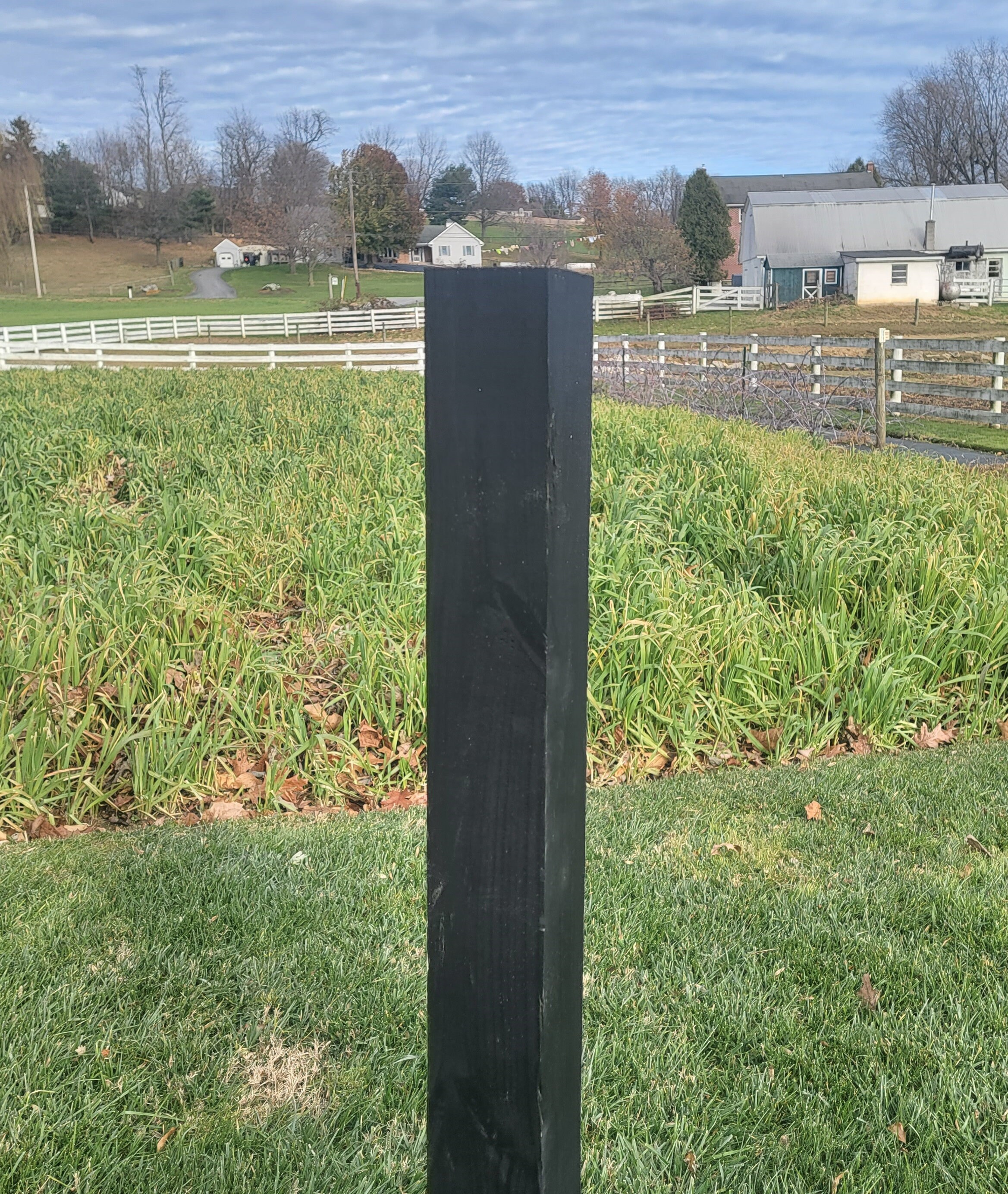 Wooden Post Color Options Amish Painted Made of Yellow Pine - Etsy