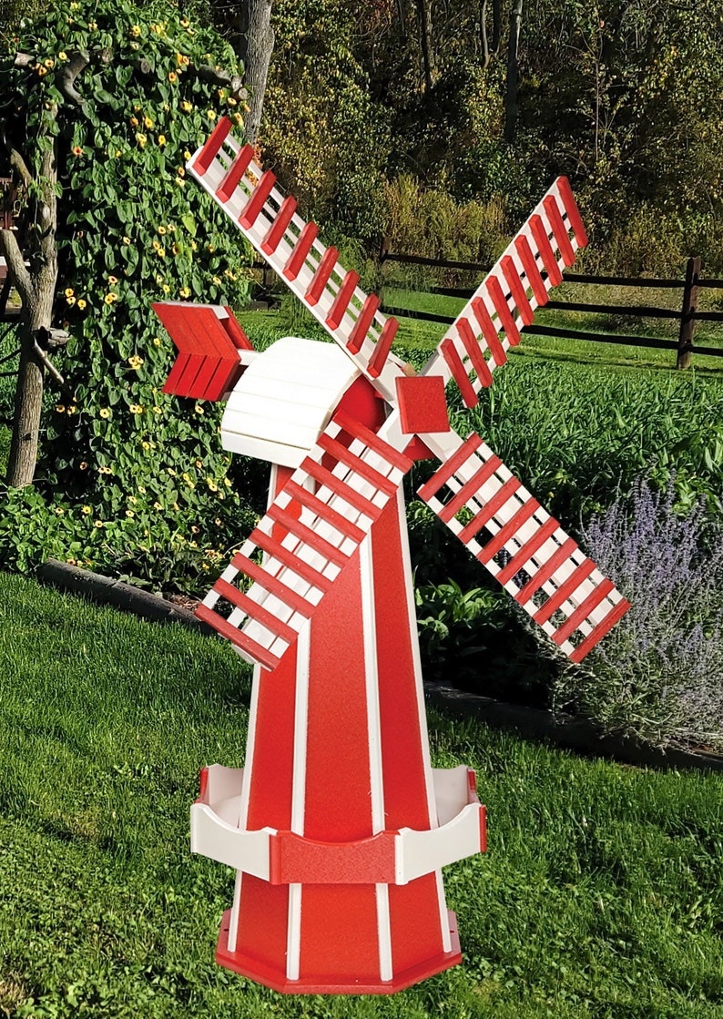 Amish Handmade Windmill Poly Weather-resistant in Multi Colors - Etsy