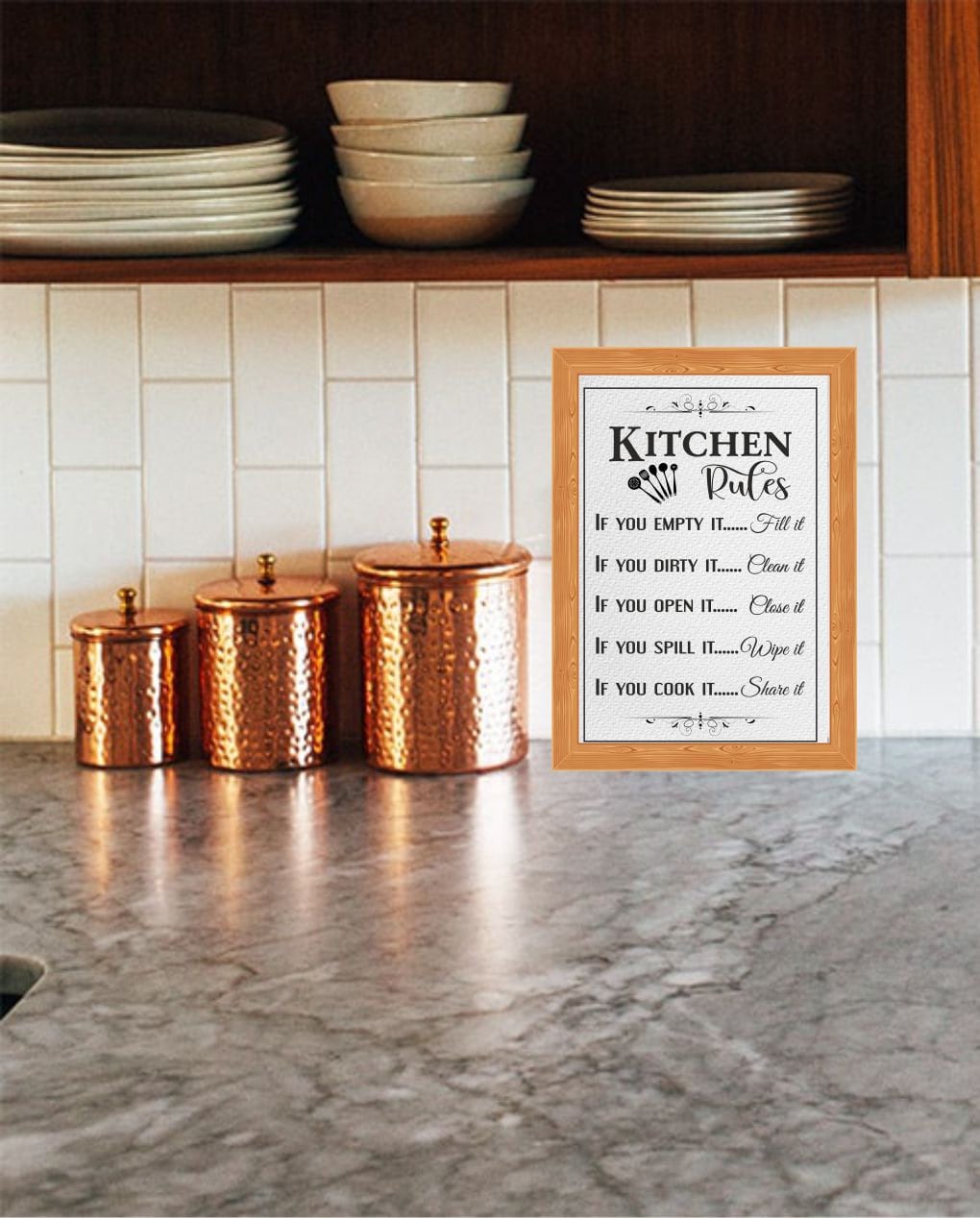 Kitchen Rules || Mom's Rules || Kitchen Decor || Home Decor || Digital ...