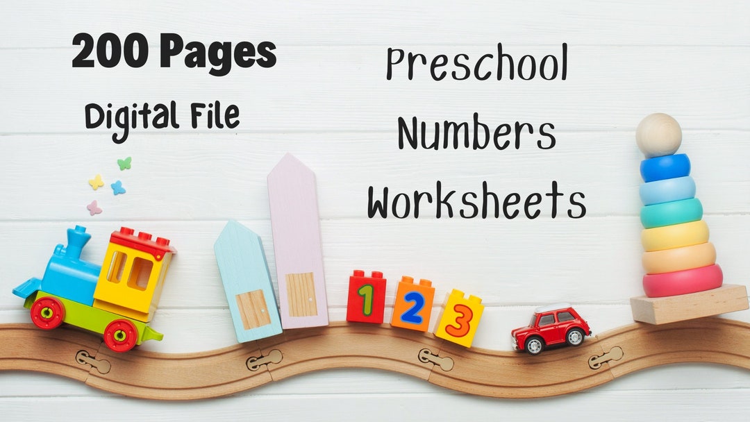 Fun and Interactive Number Practice Worksheets for Kids | Instant ...