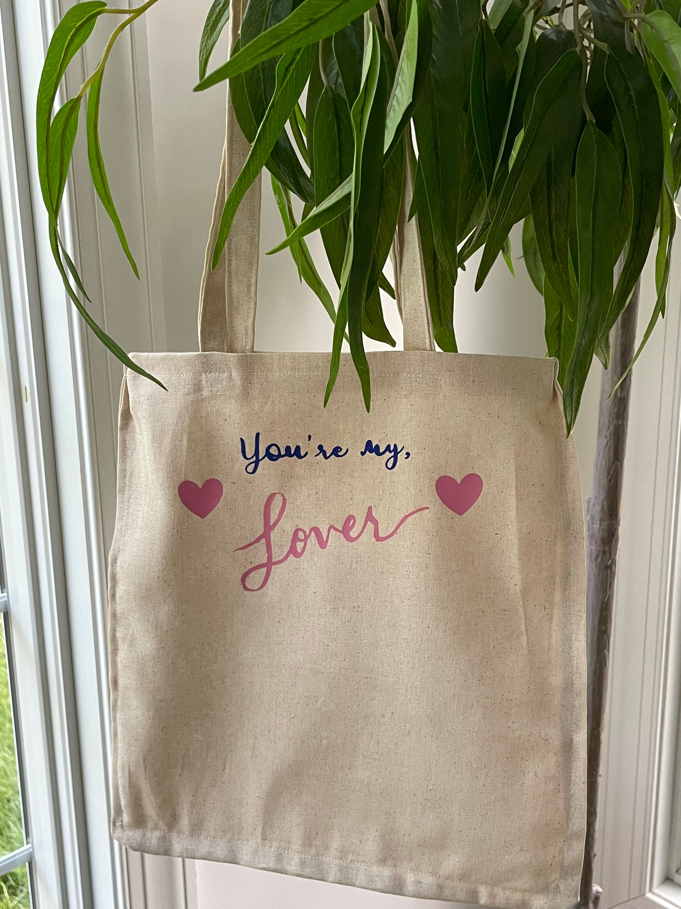 Taylor Swift Inspired Tote Bag, “you’re My, Lover”, - Etsy