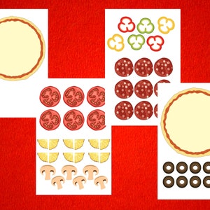 Pretend Play Printable Pretend Play Pizza Pretend Play dramatic Play ...