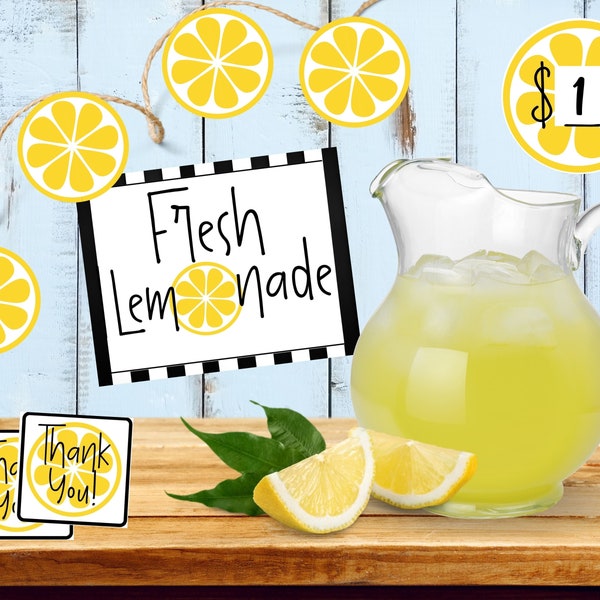 Lemonade Decorations - Etsy