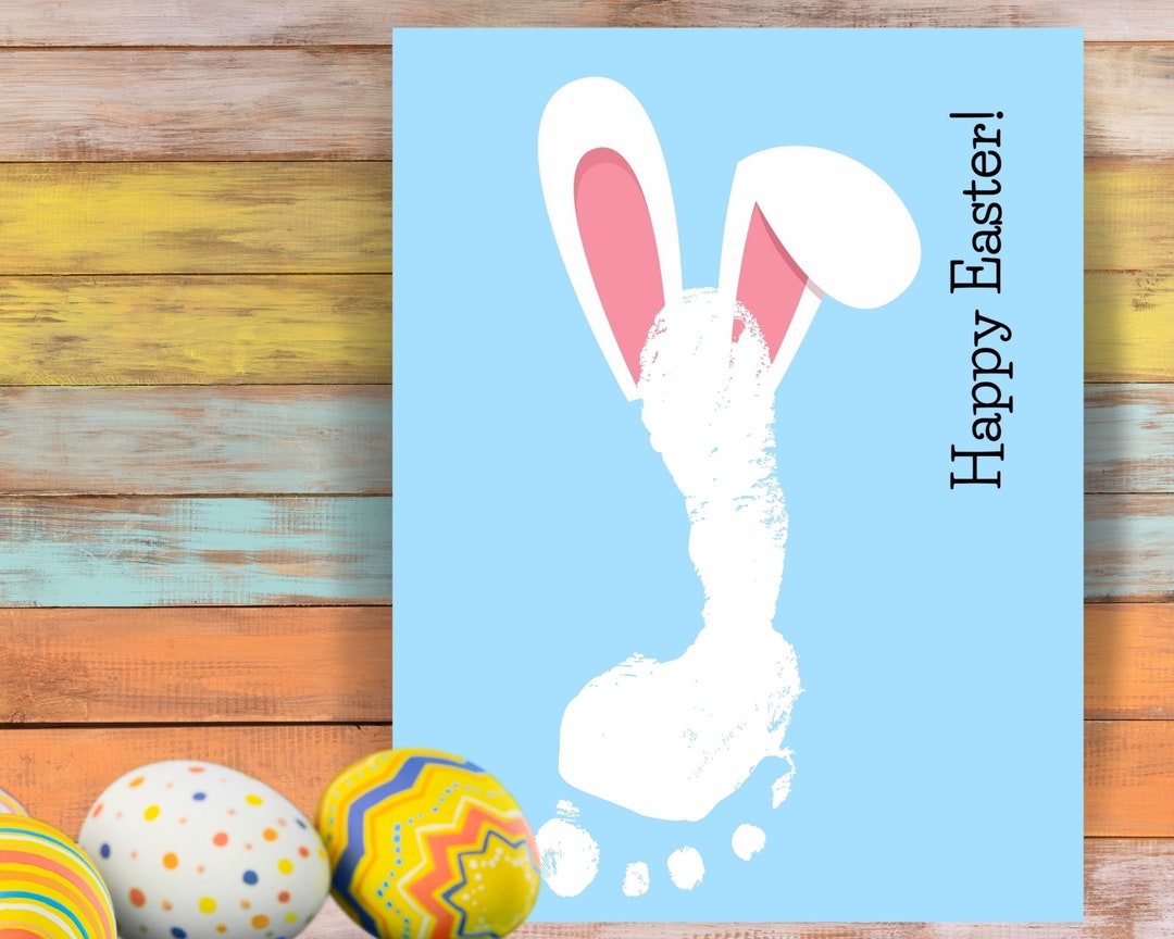 Easter Handprint Art Handprint Keepsake Rainbow Art Easter Craft Easter ...