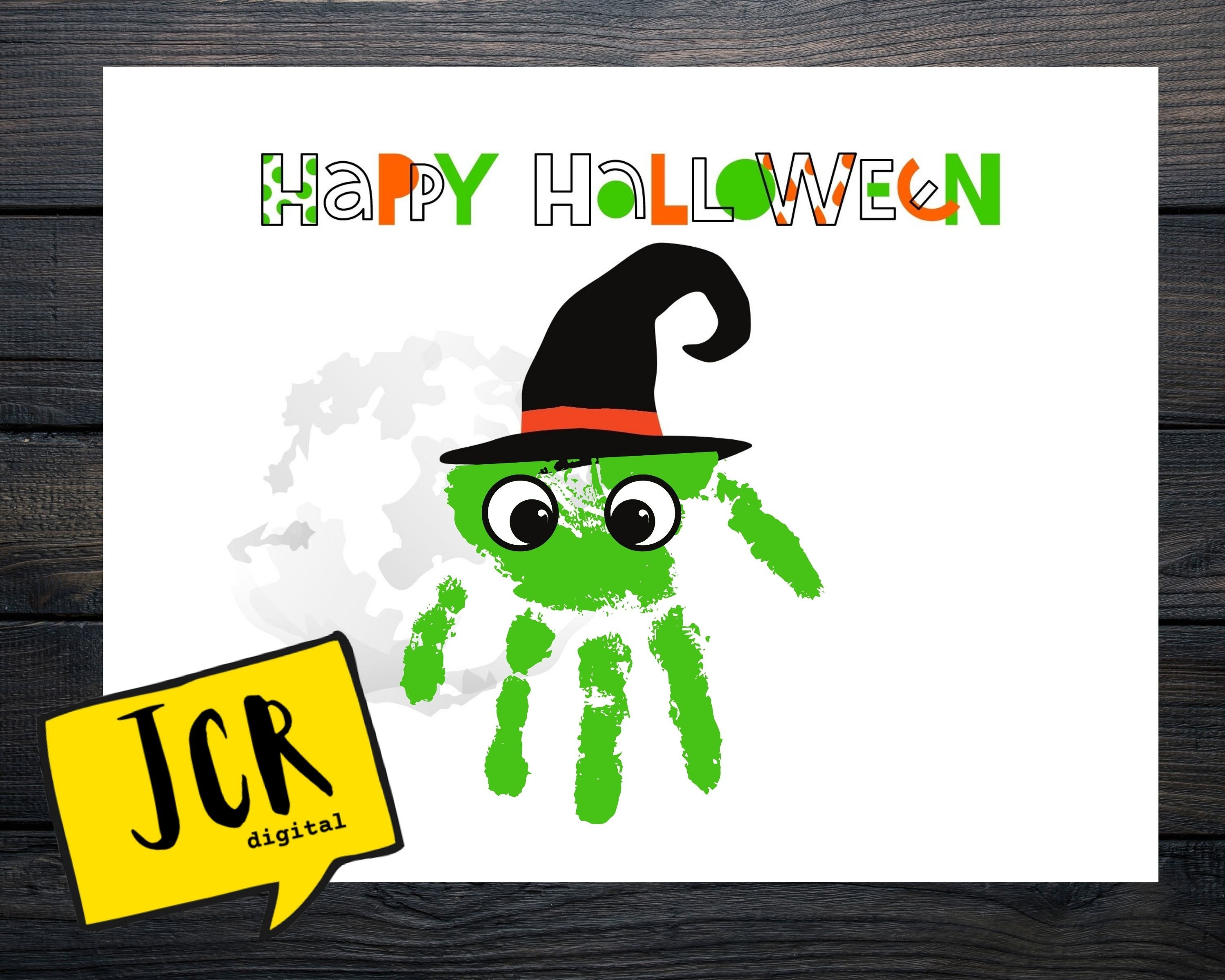 Witch Crafts Halloween Craft Happy Halloween Fall Printable Witch Craft ...