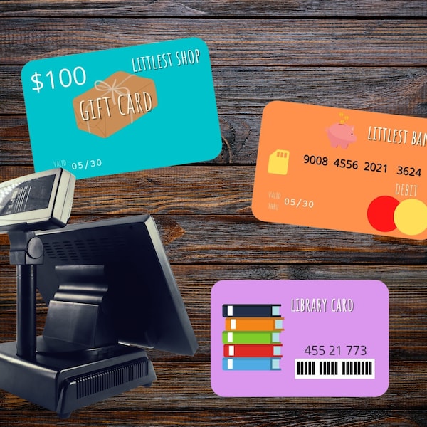 Pretend Play Gift Card - 60+ Gift Ideas for 2024