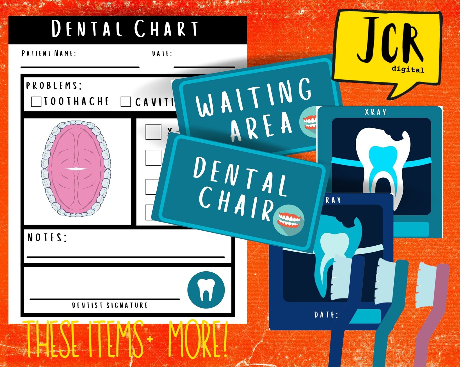 Dentist Pretend Play Dentist Pretend Play Printable - Etsy UK