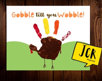 Turkey Handprint Craft for Kids Fun Thanksgiving Craft - Etsy Canada