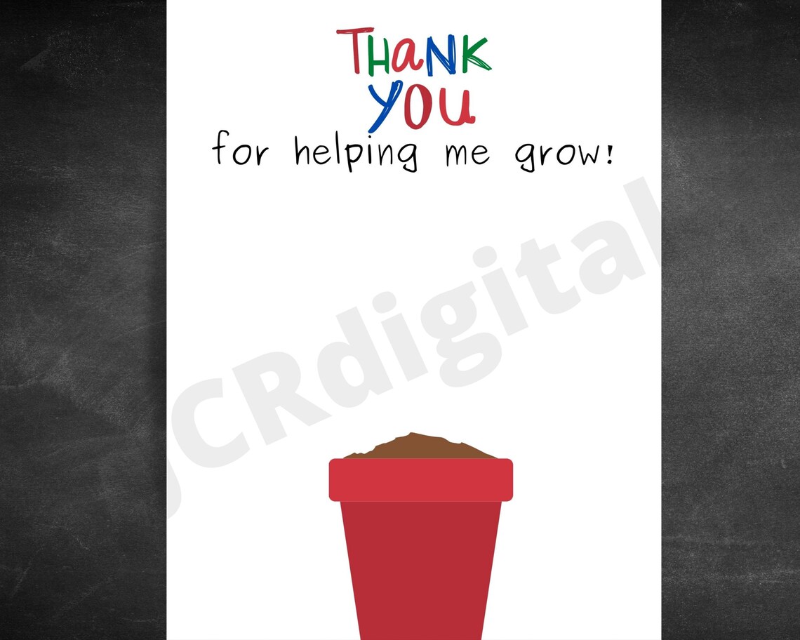 Teacher Appreciation Printable Year End Teacher Gift Card Holder School ...