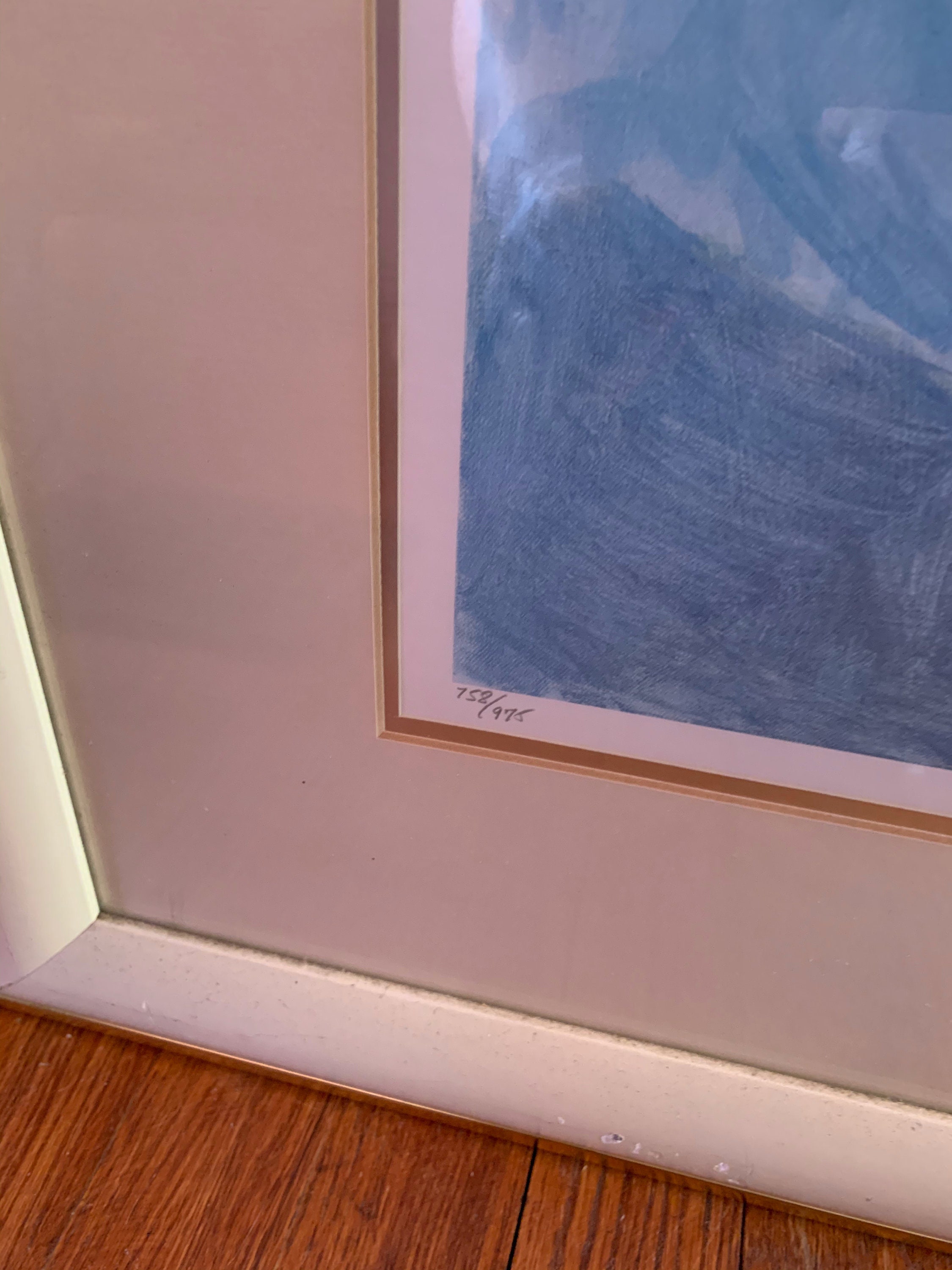 Barbara A. Wood Framed Signed Lithograph - Etsy