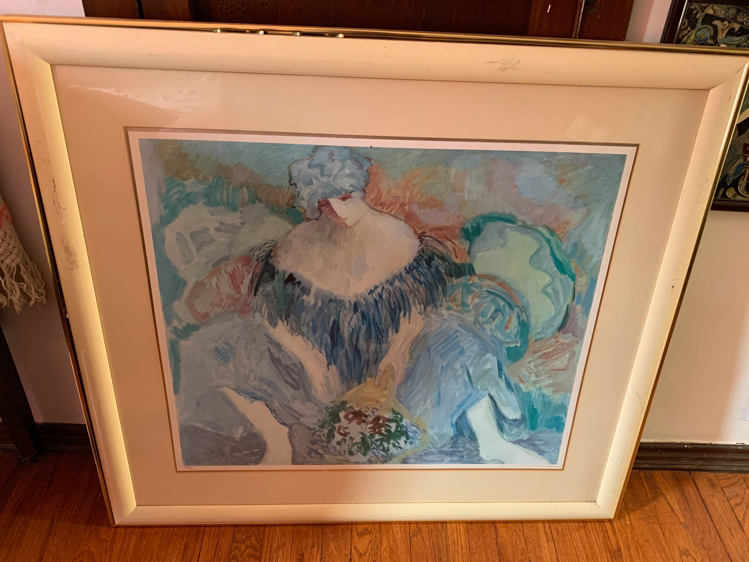 Barbara A. Wood Framed Signed Lithograph - Etsy