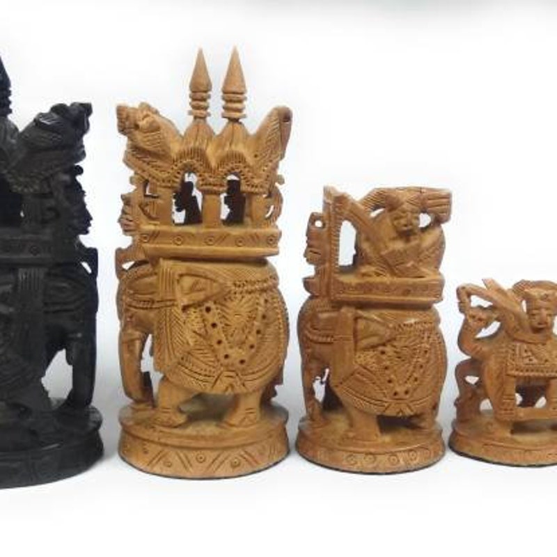 Indian Chess Set - Etsy