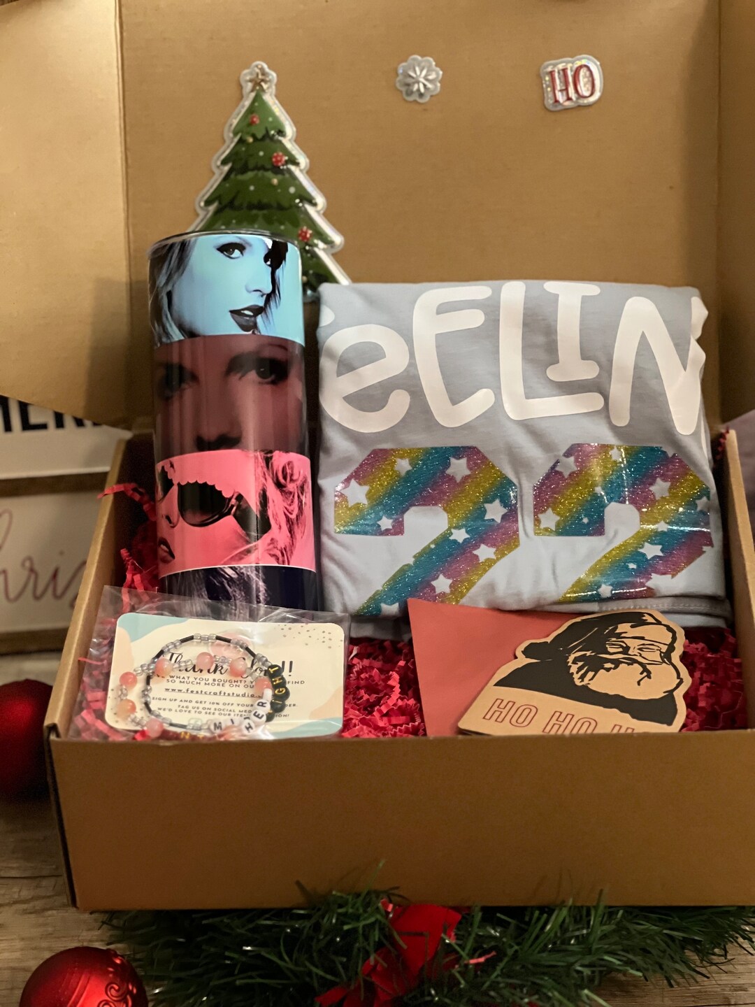 Ultimate Swiftie Gift Box| T-shirt and Tumbler Bundle|christmas Gift ...