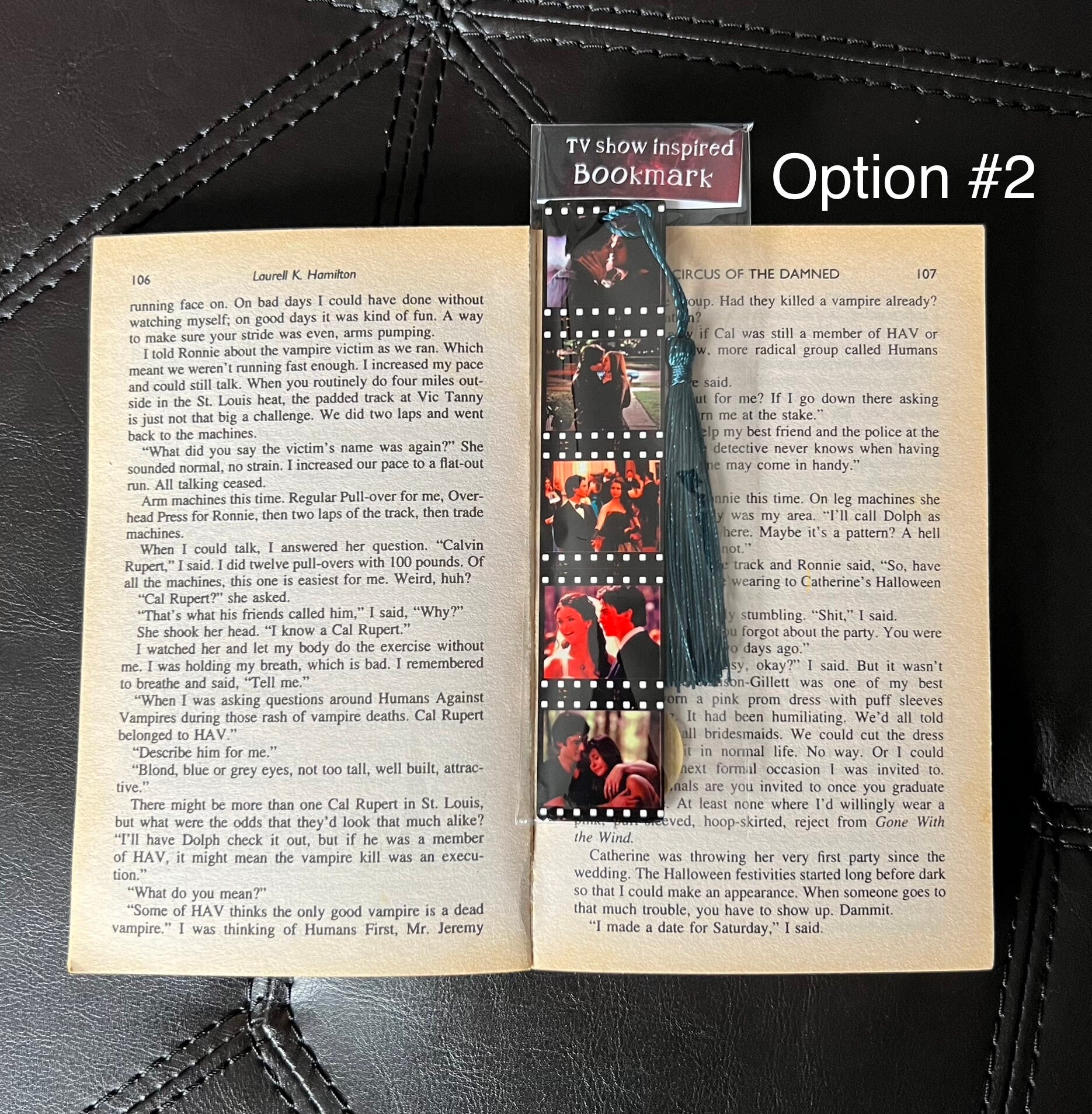 TVD Couples| Delena |TV Show Inspired Bookmarks | Wood Bookmark| Gift ...