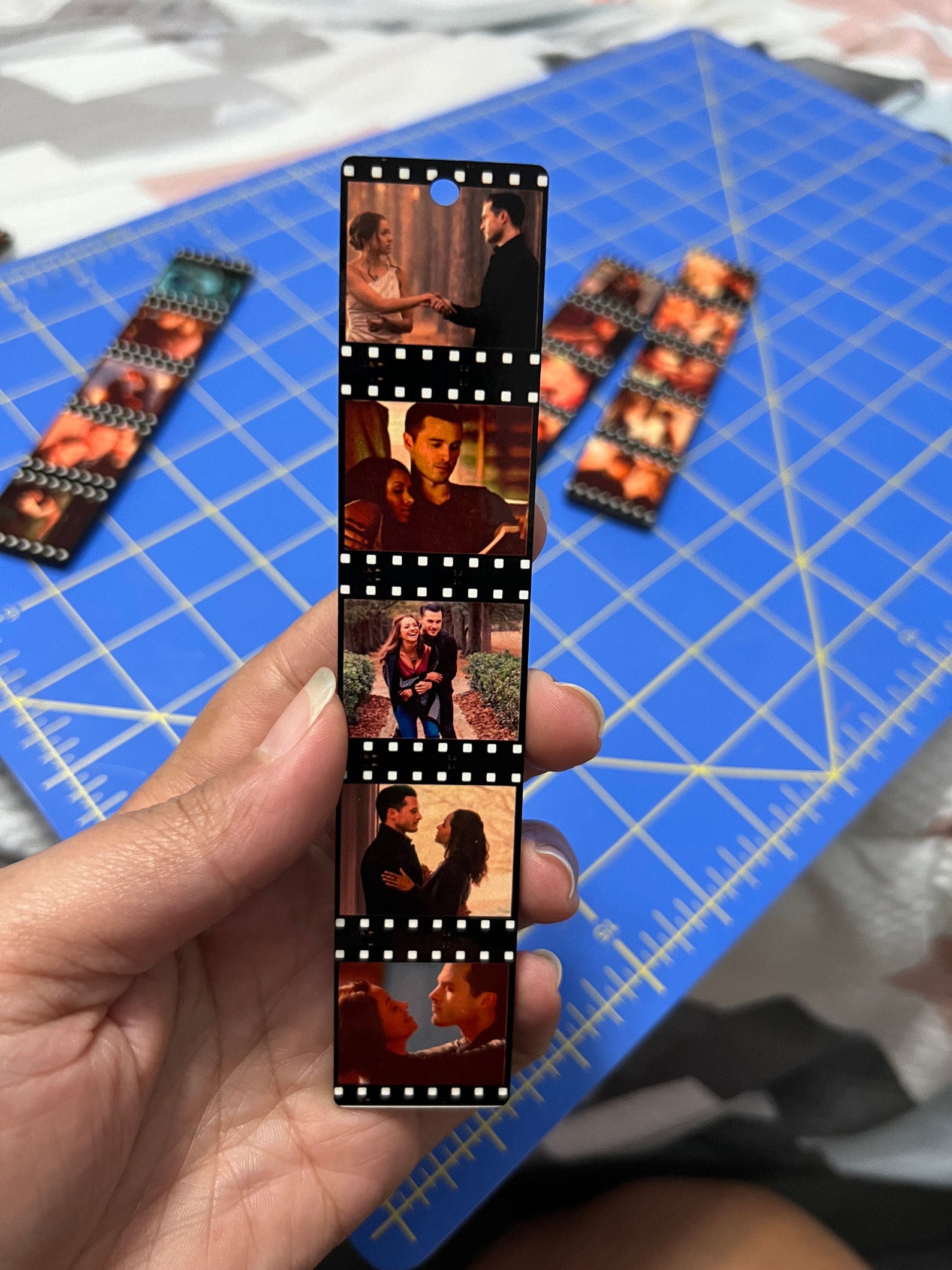 TVD Couples| Benzo |TV Show Inspired Bookmarks | Wood Bookmark| Gift ...