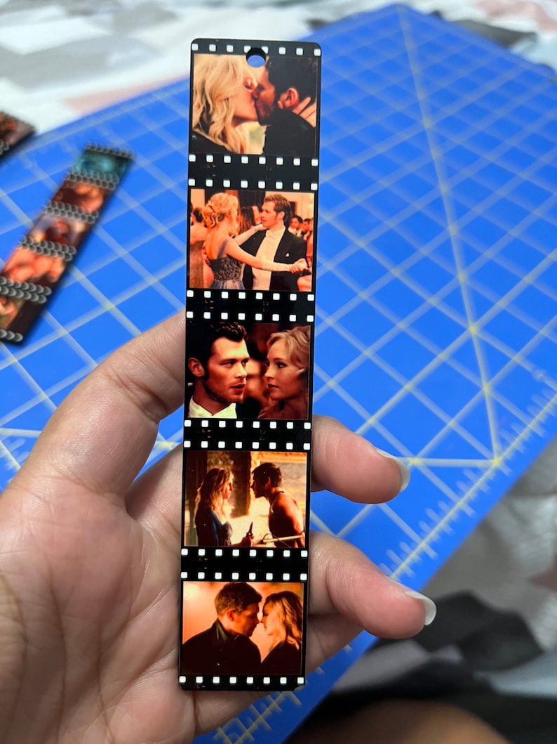 TVD Couples| Klaroline |TV Show Inspired Bookmarks | Wood Bookmark ...