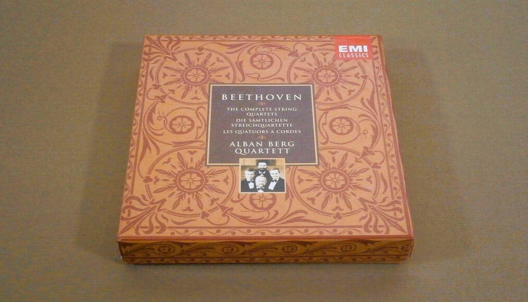 Magnificent 7 CD Box-set 1999 Beethoven's Complete String Quartets by the World Famous Alban ...