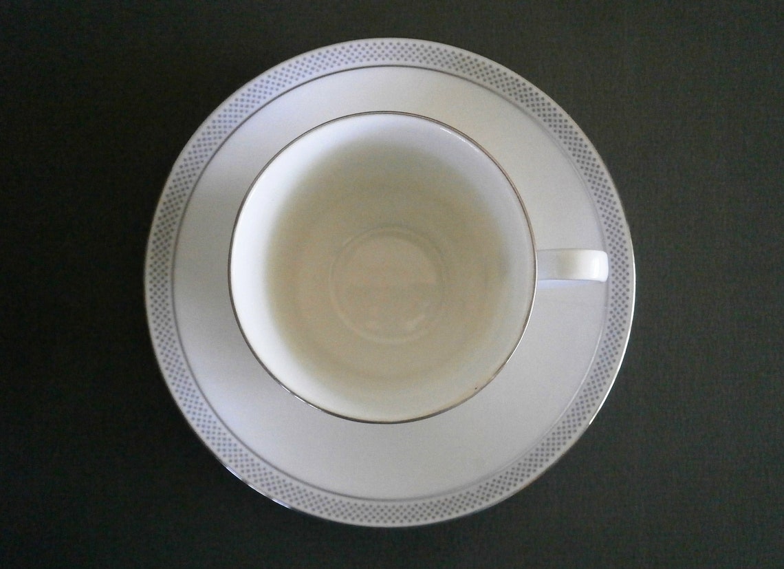 ESCHENBACH Bavaria Porcelain Set of Two Tea Cup and Saucers Vintage ...