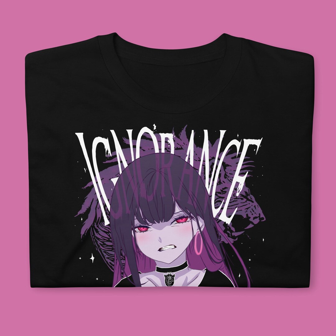 IGNORANCE T-shirt, Kawaii Metal Grunge Style, Yaldabaoth Demiurge, the ...