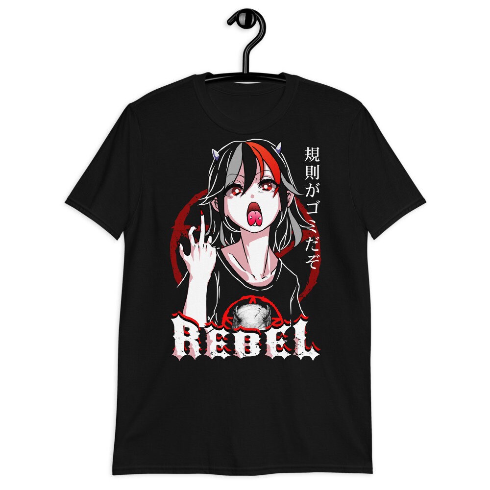 KAWAII REBEL Snake Tongue Girl, Cute Heavy Metal Anime Girl