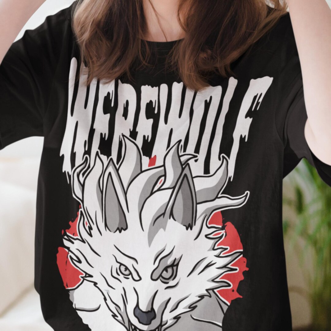 Werwolf T-Shirt, DND Dungeon Master DM, Fantasy RPG Gestaltwandlung ...