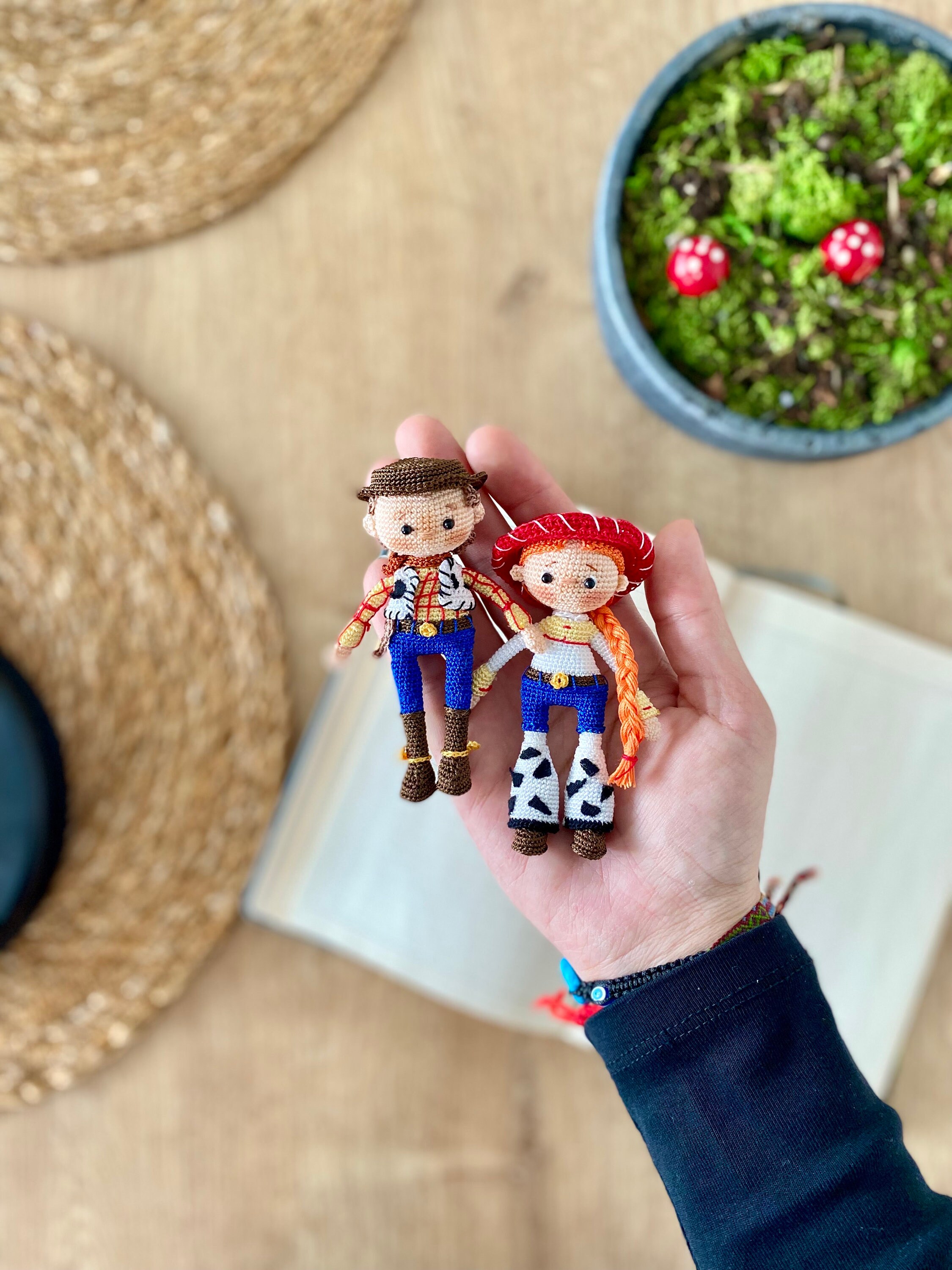 Mini Sheriff Amigurumi Crochet Pattern, Cowboy Doll PDF Tutorial, Wild ...