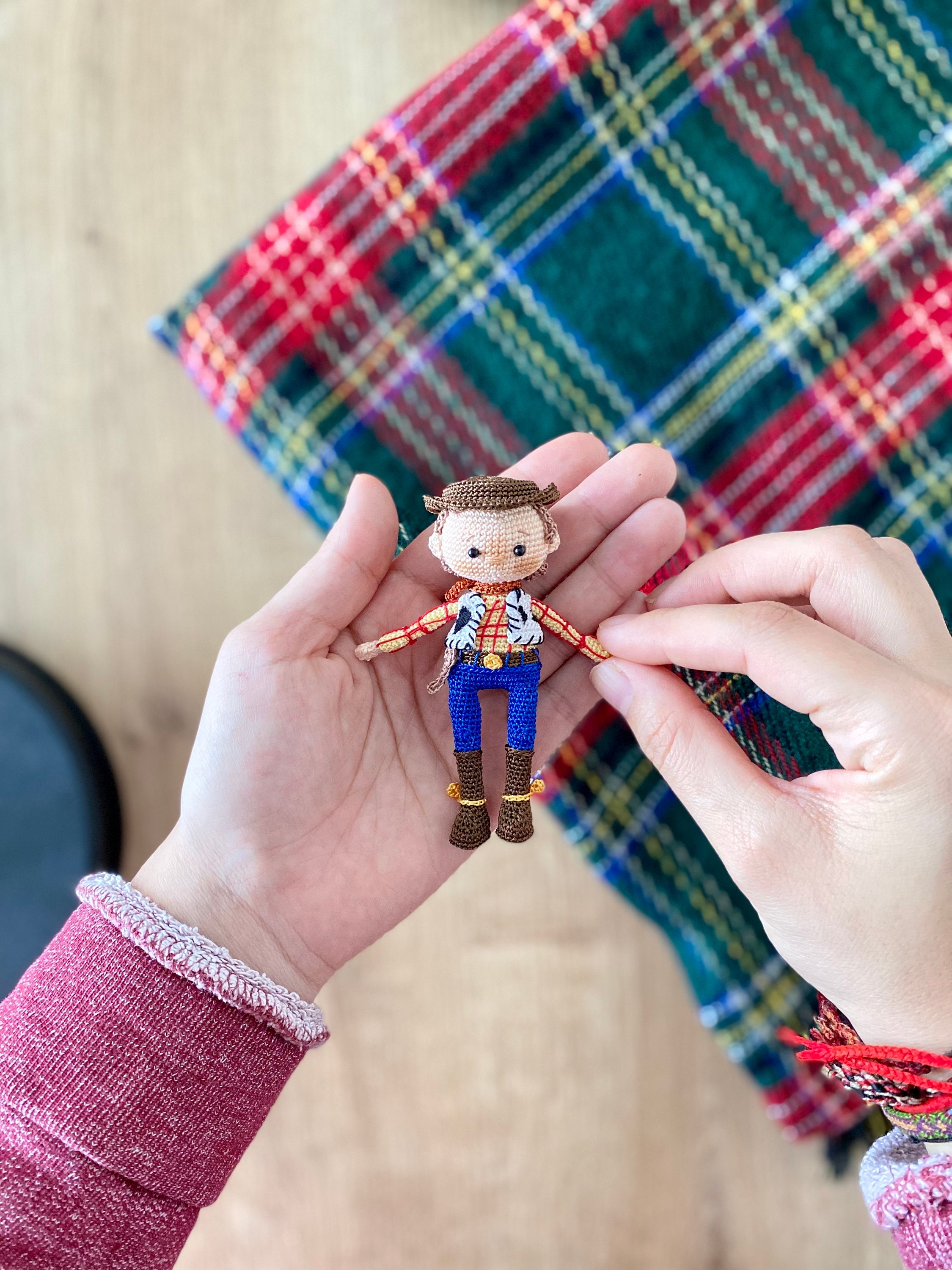Mini Sheriff Amigurumi Crochet Pattern, Cowboy Doll PDF Tutorial, Wild ...