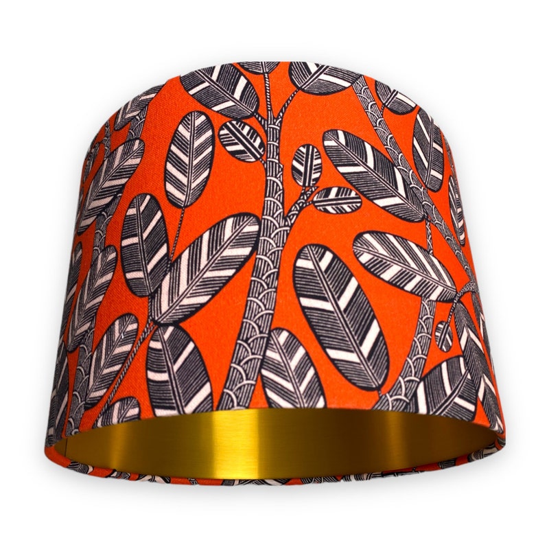 Orange Lamp Shade - Etsy UK