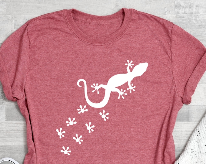 Cute Lizard Shirt, Lizard T Shirt, Animal Lover Shirt, Lizard Owner ...