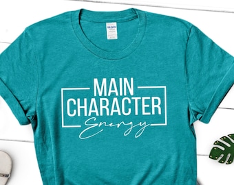 Main Character Shirt - Etsy