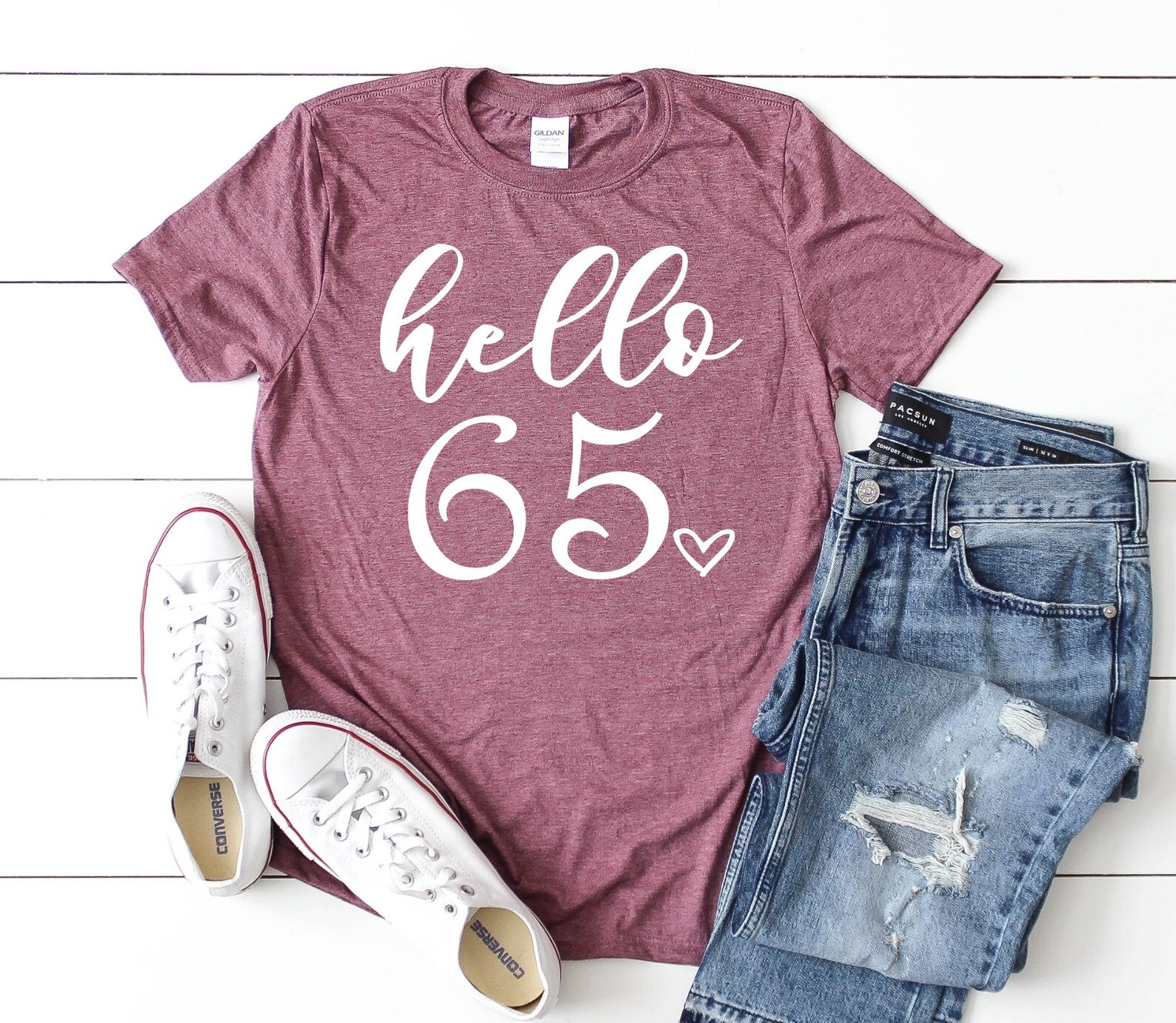 Birthday Shirts Hello 65 Shirt 65th Birthday 65th Birthday - Etsy