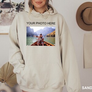 Custom Photo Hoodies, Custom Picture Hoodie, Birthday Photo Sweatshirt ...