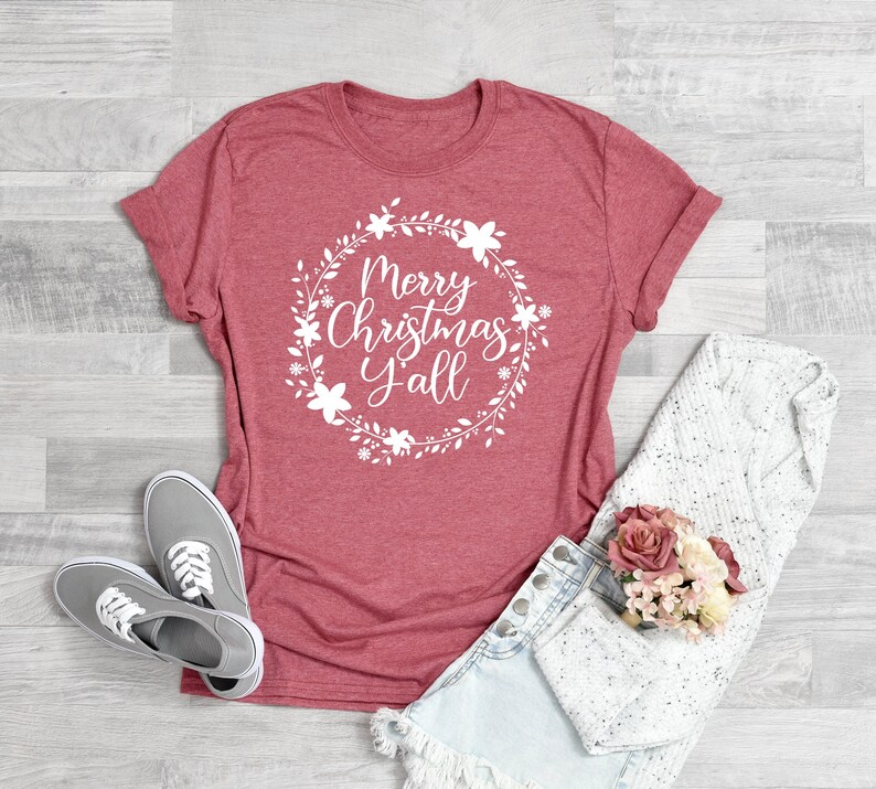 Christmas TShirts Merry Christmas Shirt Christmas Shirts for | Etsy