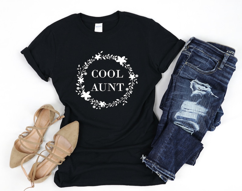 Cool Aunt Shirt Cool Aunt T-shirt Shirts for Aunts Funny - Etsy