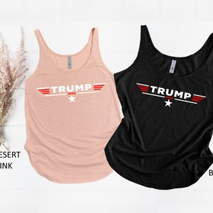 Trump Tank Tops, Trump 2024 Tank Top, President Trump T-shirt ...