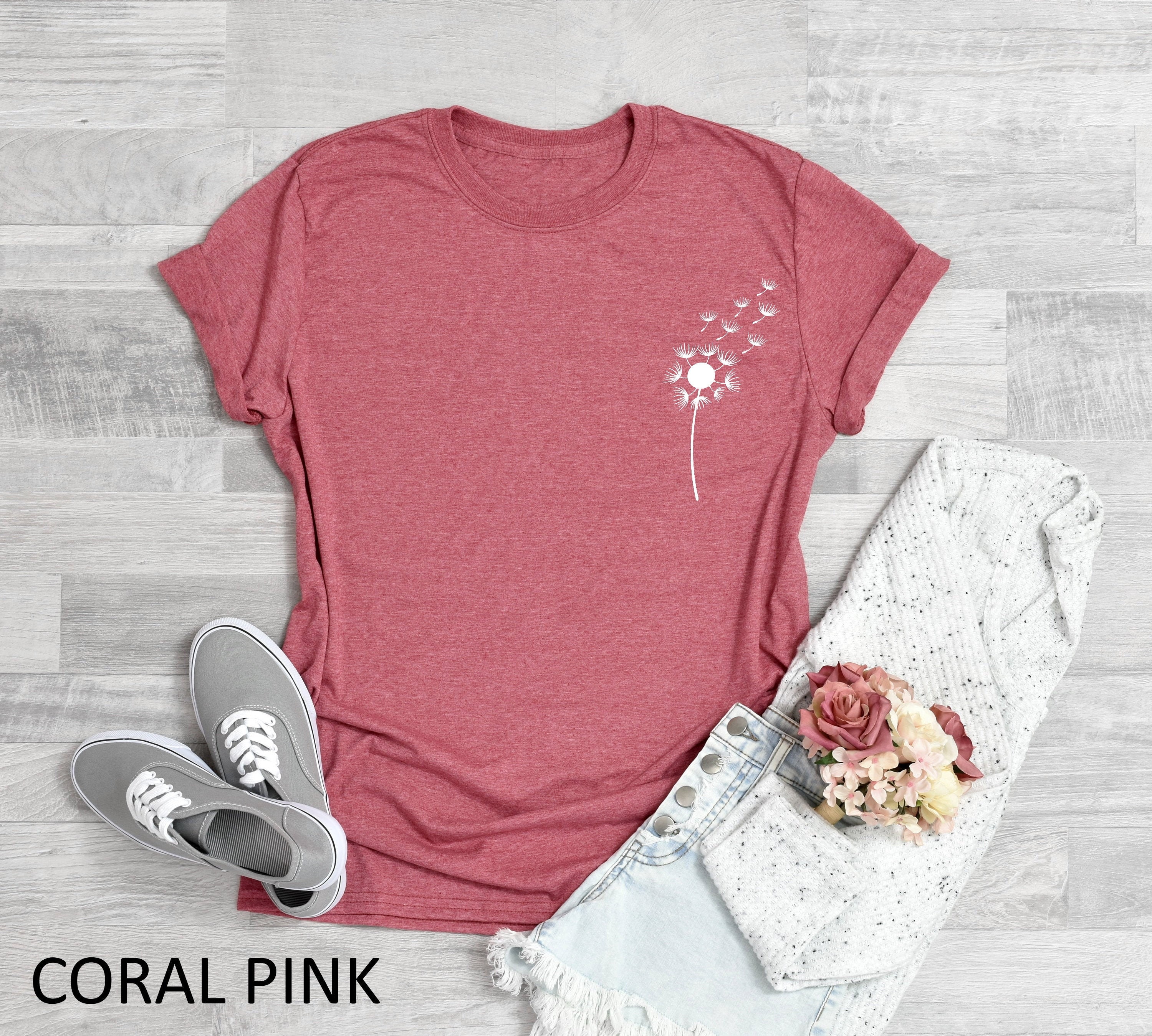 Dandelion T-shirt Dandelion Shirt Dandelion Tee for Flower | Etsy