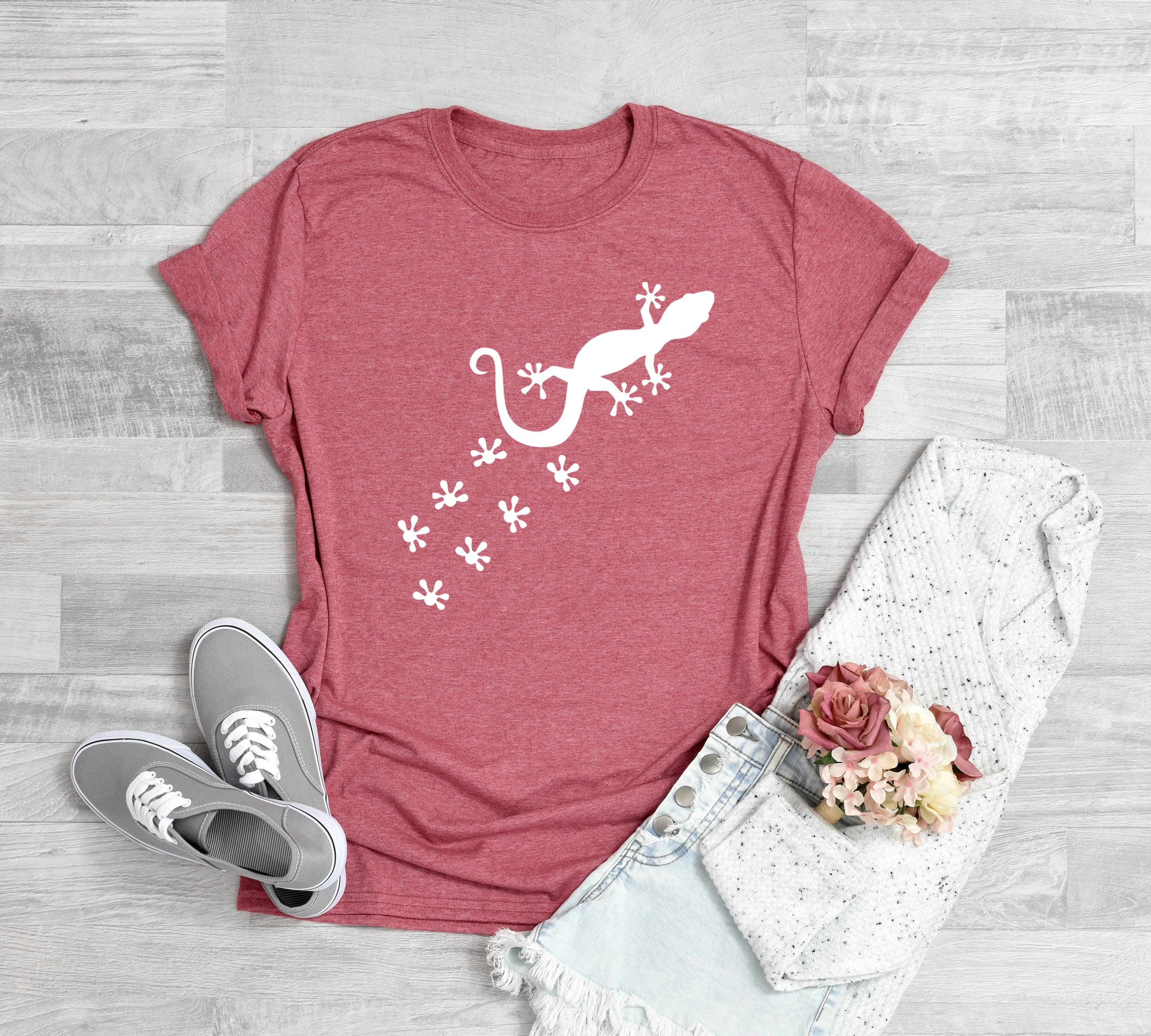 Cute Lizard Shirt, Lizard T Shirt, Animal Lover Shirt, Lizard Owner ...