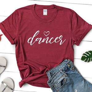 Dancer Shirt Ballerina Shirt Ballet T Shirt Dancer Gift - Etsy