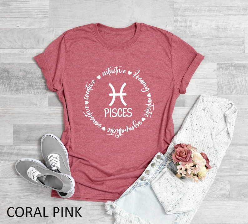 Pisces Shirt Pisces Zodiac Pisces Gift Pisces Art Gifts - Etsy