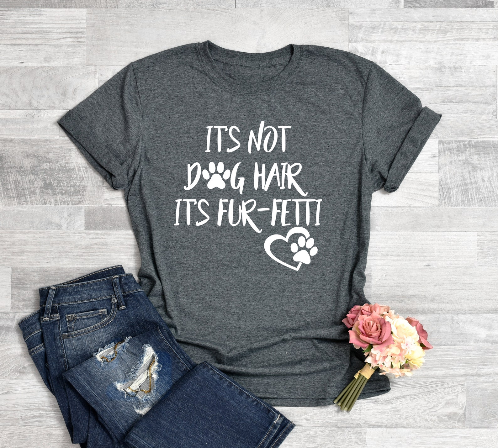 It's Not Dog Hair It's Fur-fetti Shirt Dog Lover - Etsy