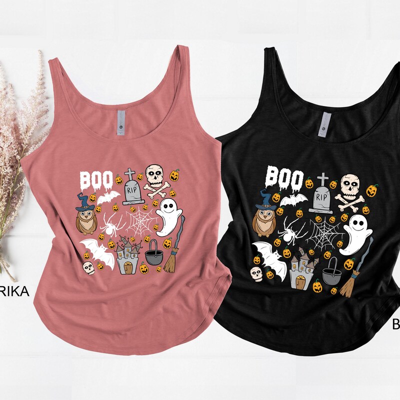 Halloween Tank - Etsy