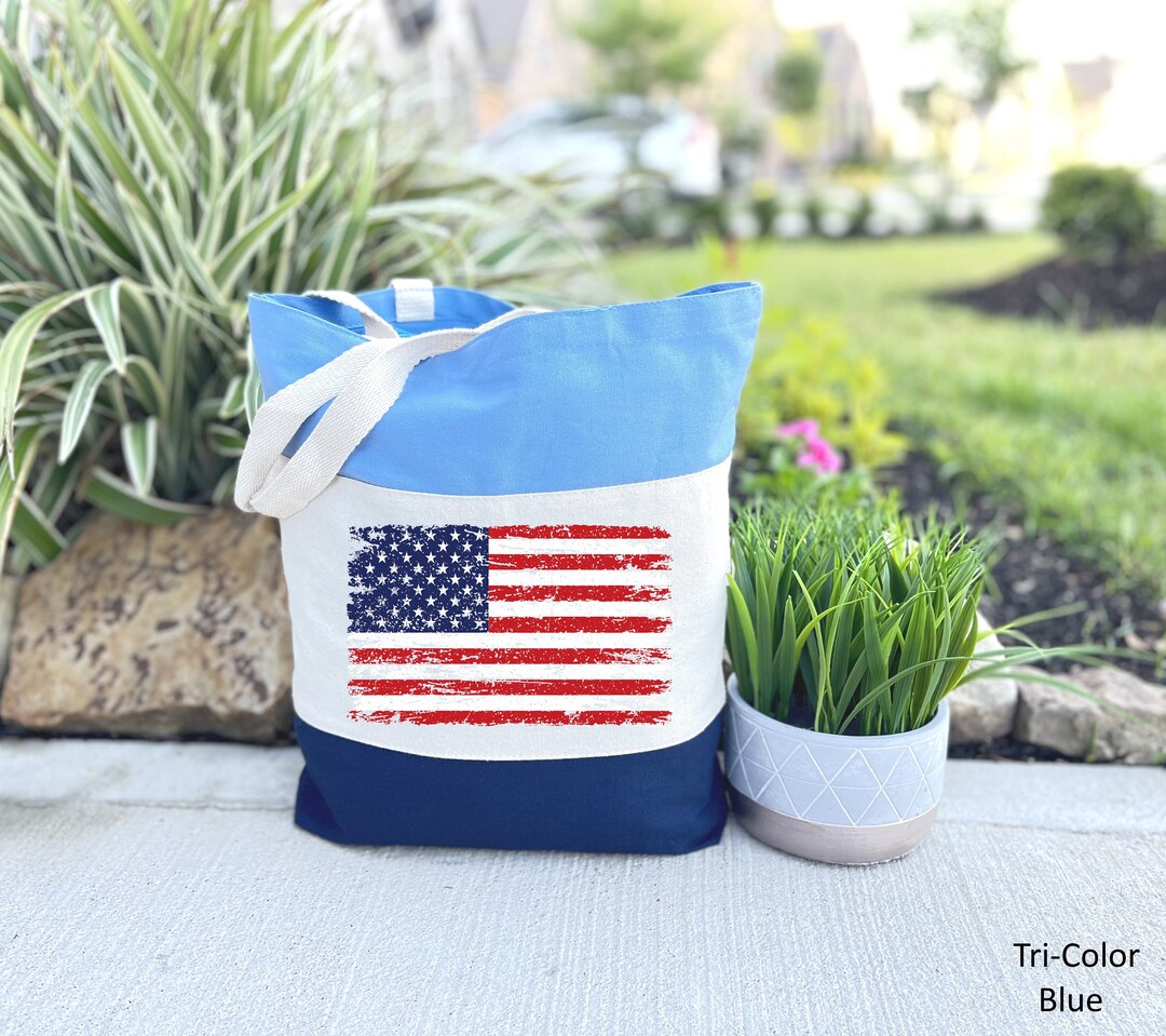American Flag Tote Bag, Election 2024 Tote Bag, President Election Bag ...
