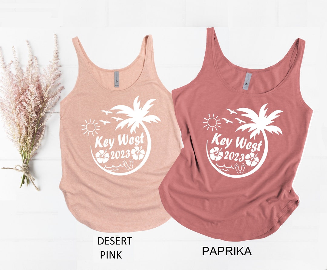 Key West Tank Shirt Key West Shirt Florida Summer Shirt Key - Etsy