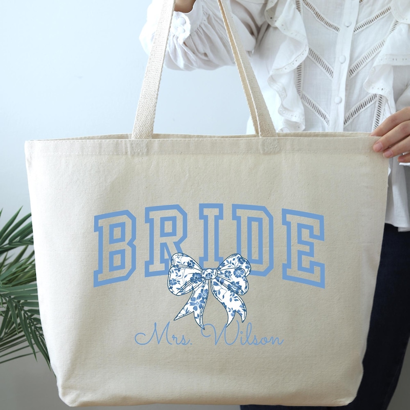 Bride Tote Bag - Etsy