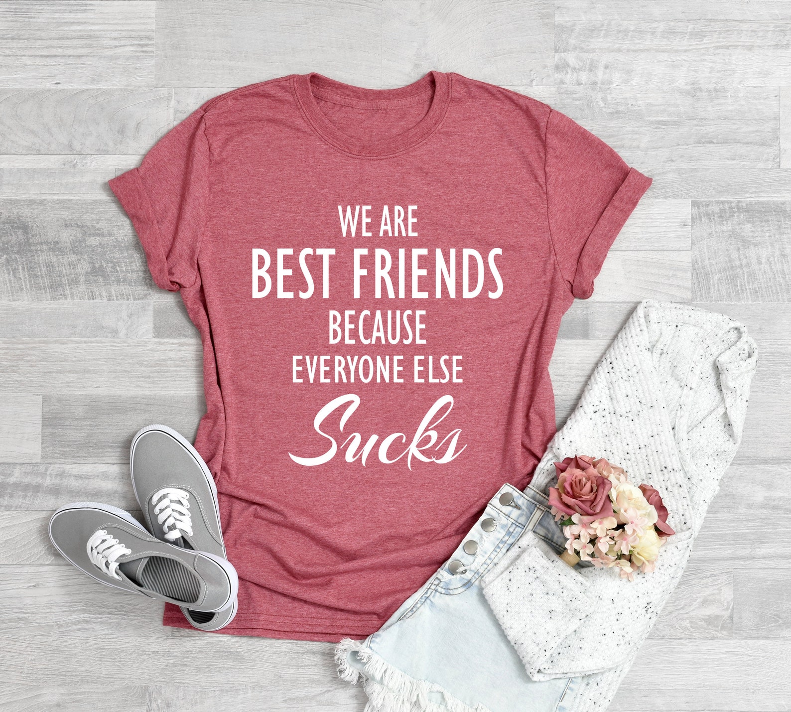 Best Friend Shirts, Best Friend Gift, BFF Matching Shirt, We Are Best ...