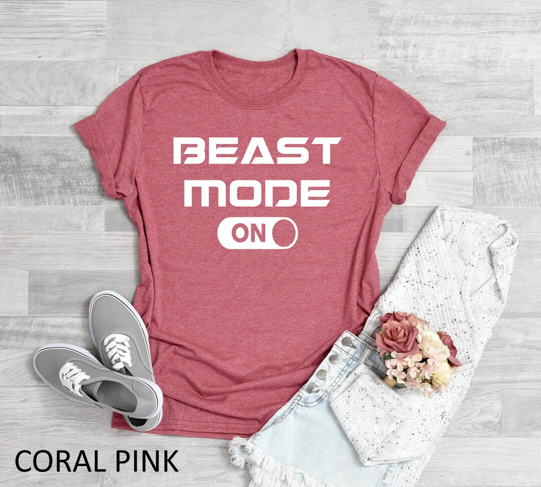 Beast Mode Shirt , Fitness Shirt, GYM Shirt, Lifting Shirts, Workout T ...