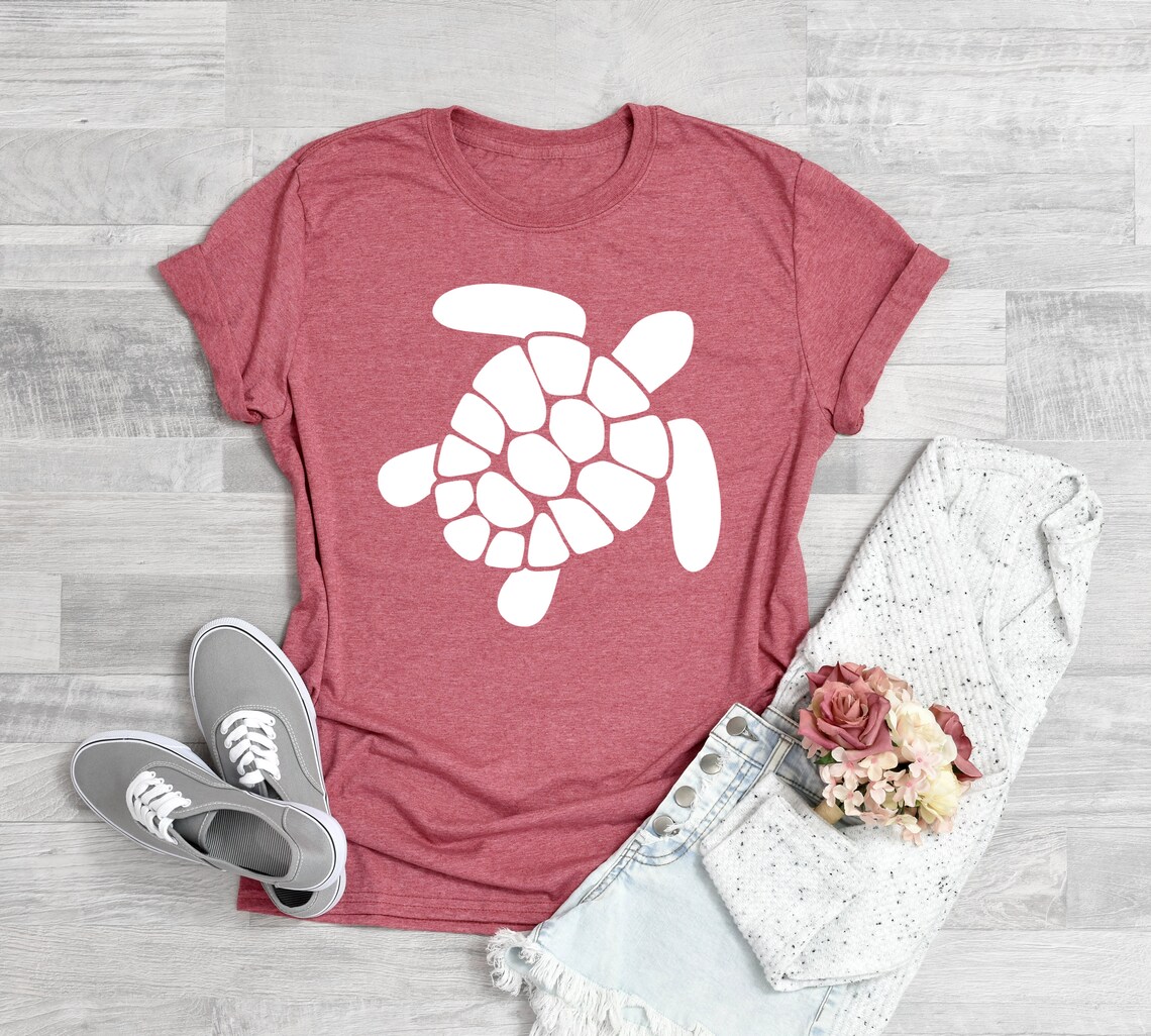 Turtle Shirt Love Turtle Shirt Sea Turtle Shirt Beach Life - Etsy