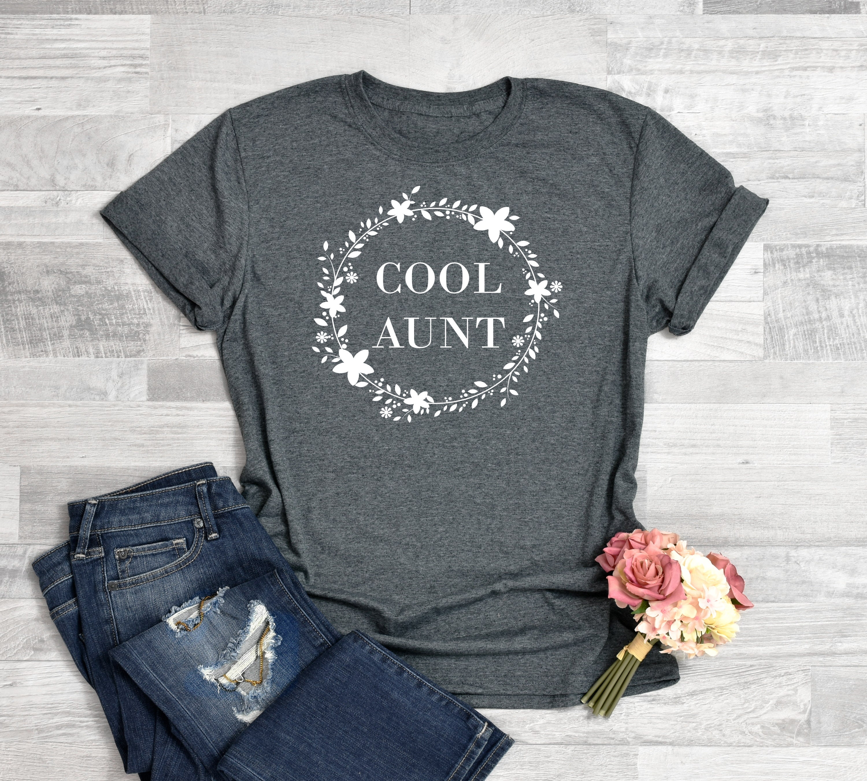 Cool Aunt Shirt Cool Aunt T-shirt Shirts for Aunts Funny | Etsy